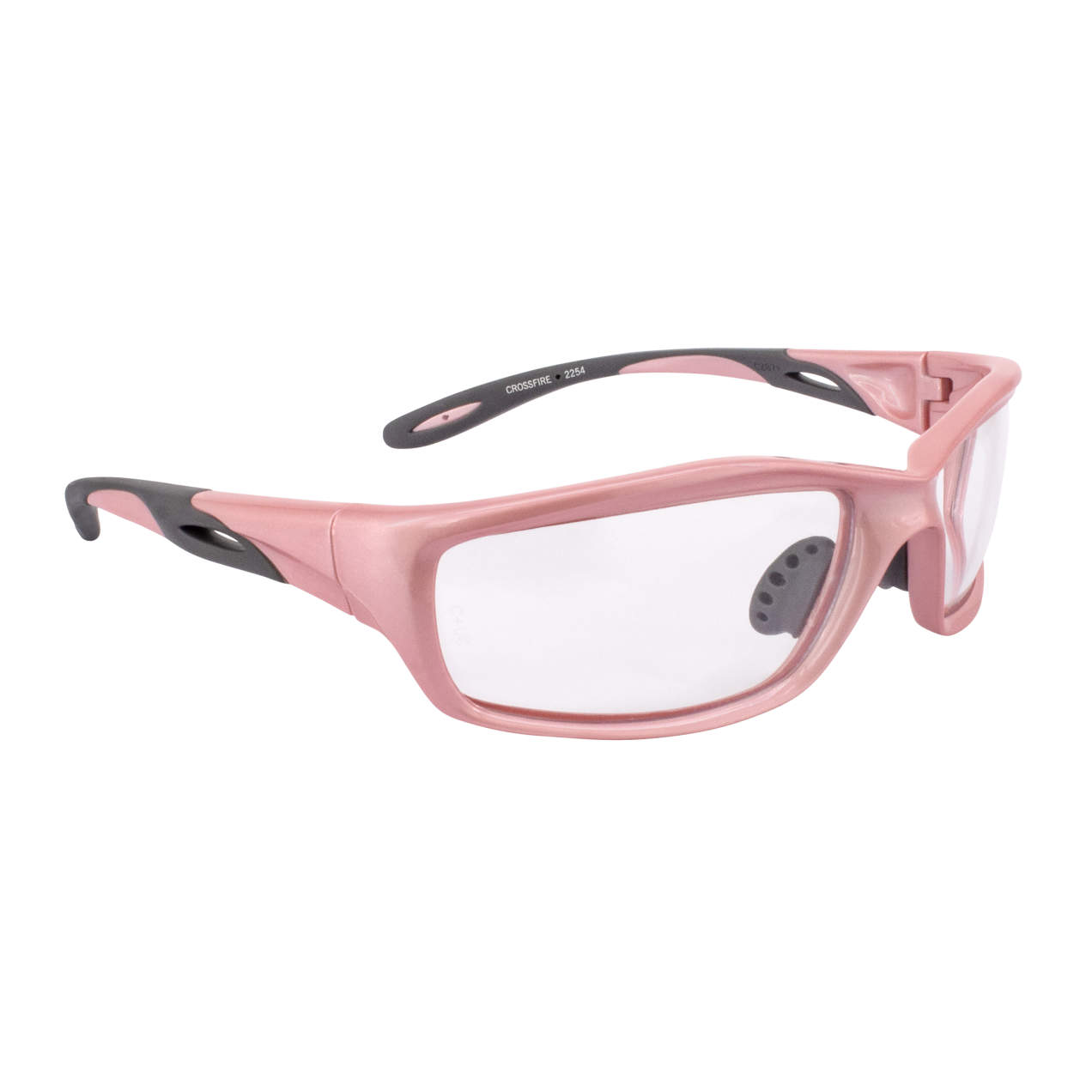 Radians, Women's Crossfire Infinity Pink Safety Eyewear: RAD-2254 ...